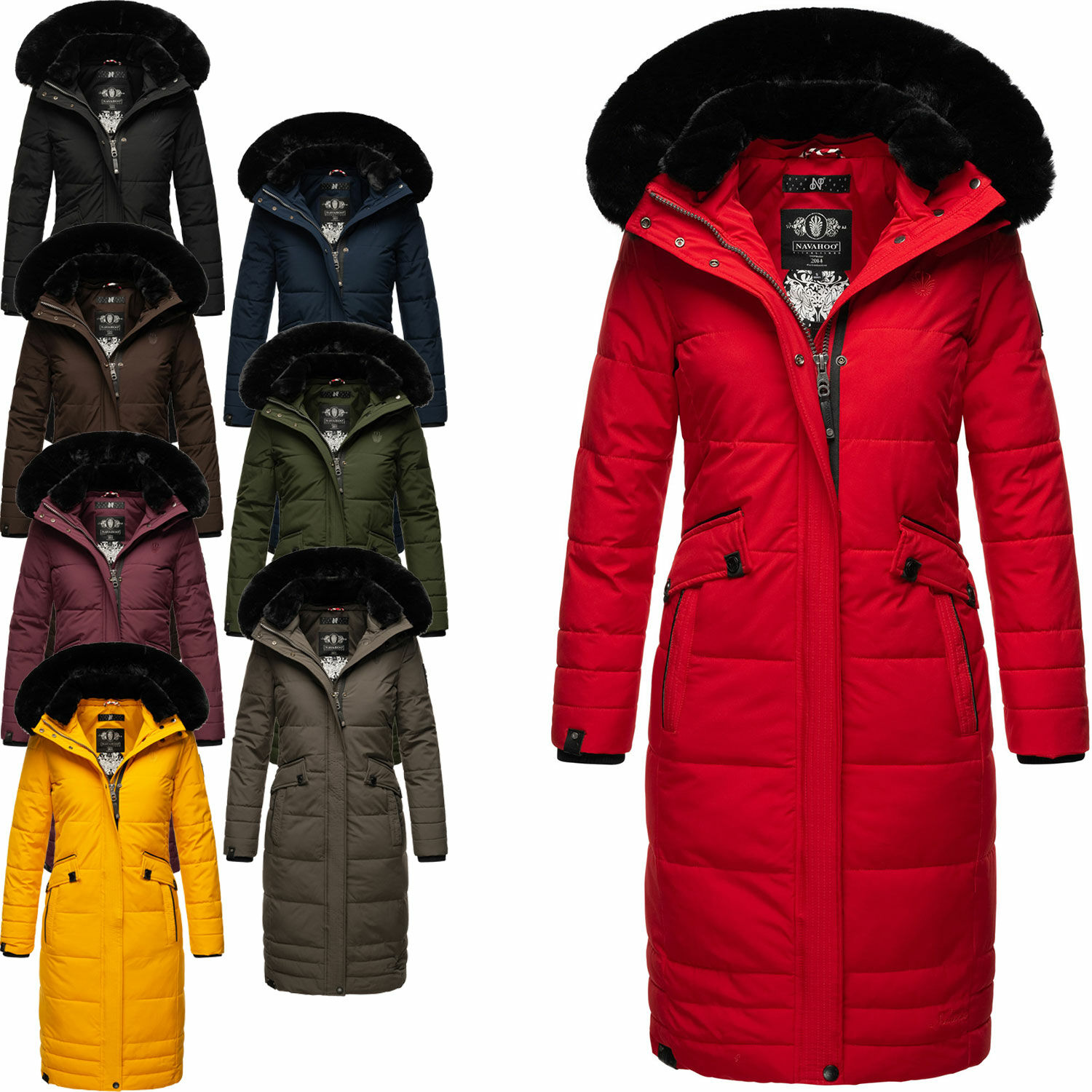 Wunderschne Winterjacke Damen Trkis Ebenbild